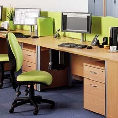 MISTRAL Silver Leg Office Furniture Range