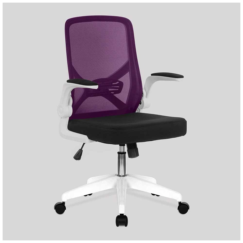 SPRITE space saving foldable mesh office chair with folding arms