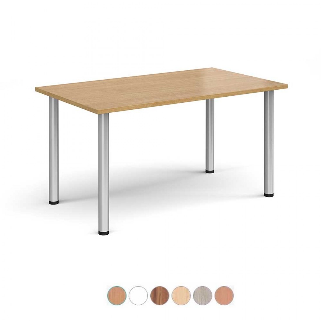 BOSTON Rectangular Meeting Tables with Radial/ Post Style Legs. Range ...