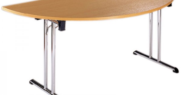 BOSTON Semi Circular Folding Flexible Meeting/ Conference Tables - D-F5