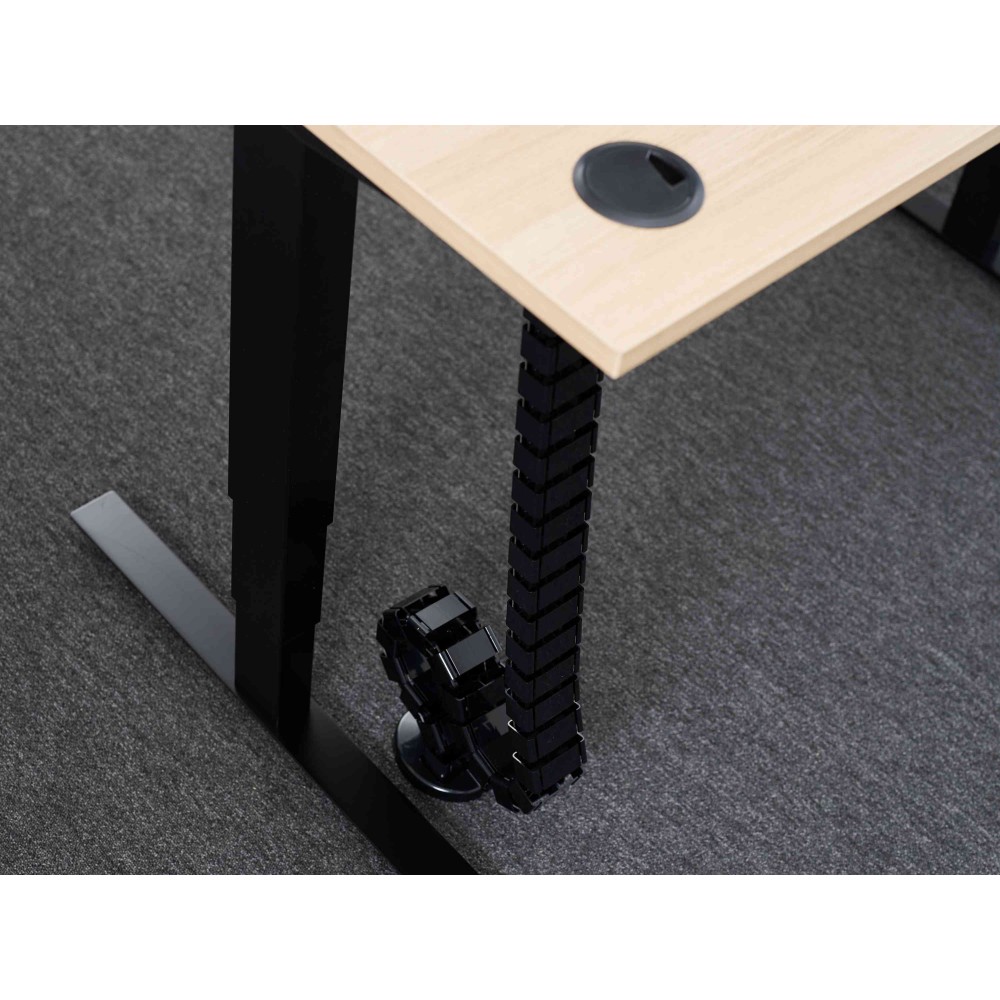 Profile Cable Management Spine for Rise Electric Height Adjustable Desk