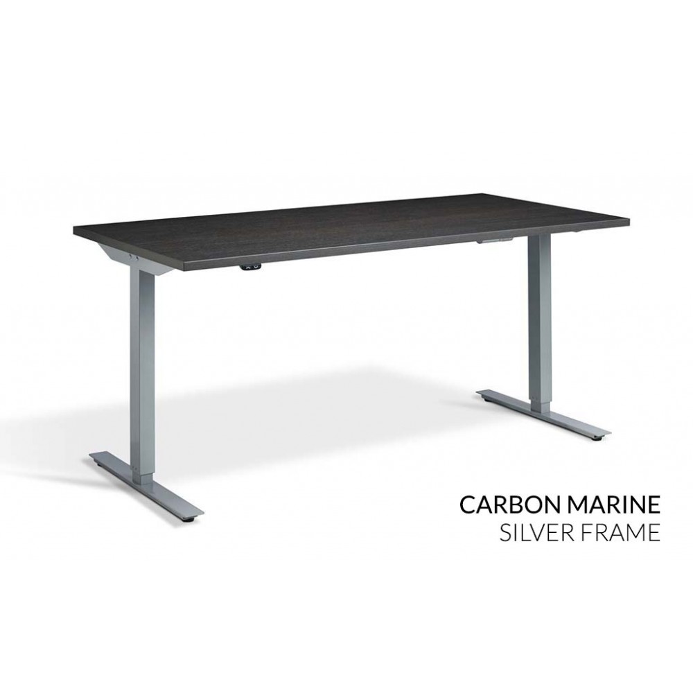 RISE 1 Rectangular Electric Height Adjustable Stand Up Desk, 1400x800mm ...