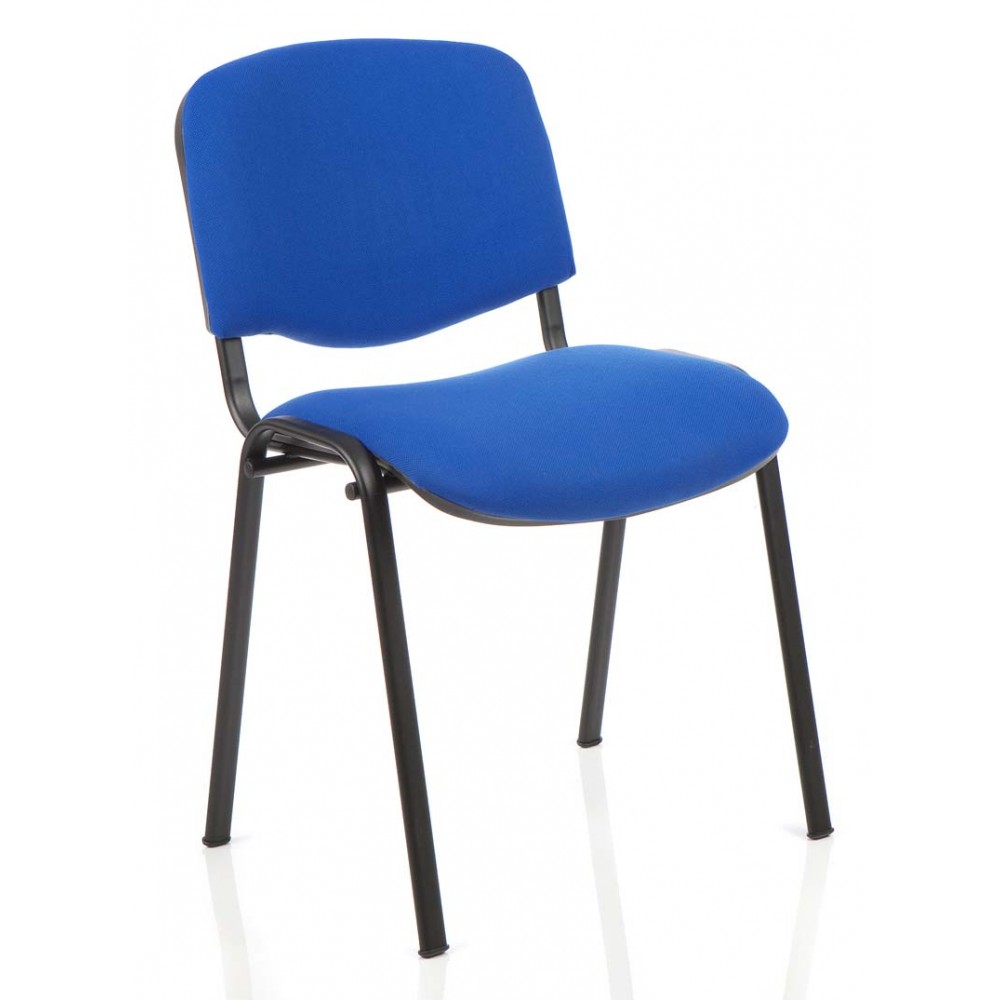 ISO BLACK FRAME Stackable Conference Meeting Room Chairs